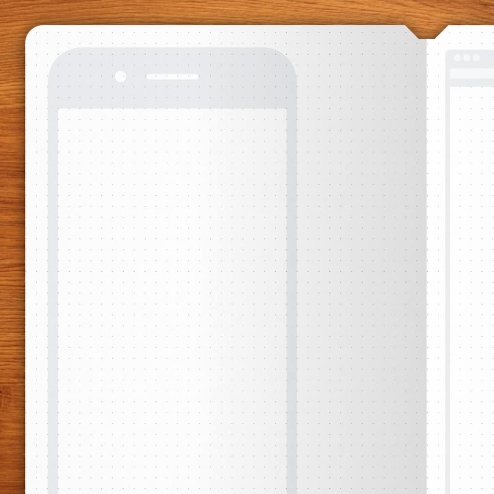 Web/App Design - 2 booklets A5 - Mixiw Notebooks